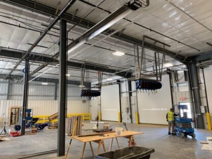 Manufacturing Facility Heating Solutions - Roberts-Gordon Infrared Heating