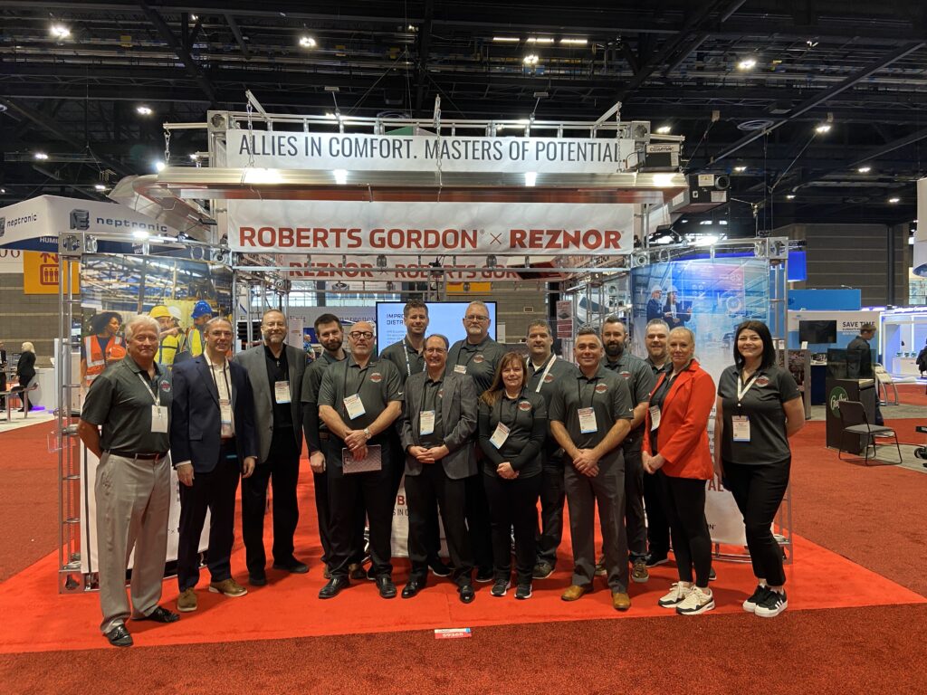 Allies in Comfort. Masters of Potential. Roberts-Gordon and Reznor Showcase Innovative Products ...